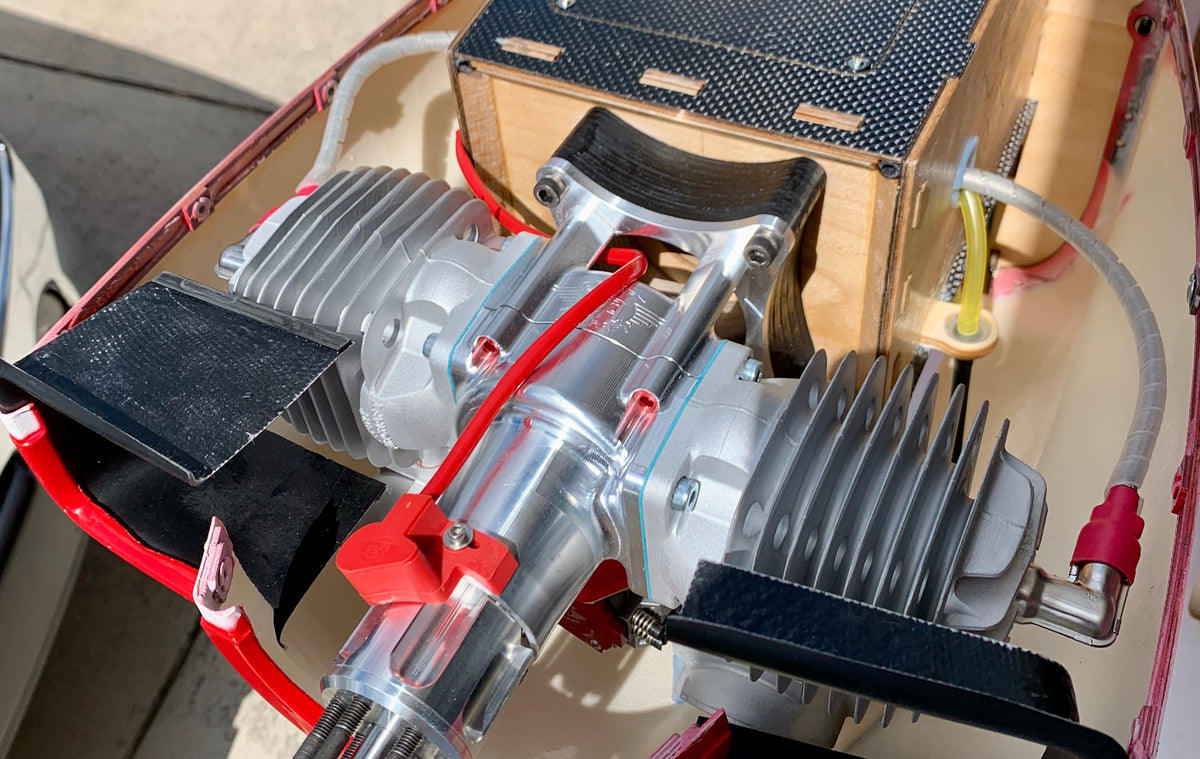 DA100/120 Engine Mount Spacer 3mm – Fourtitude RC LLC